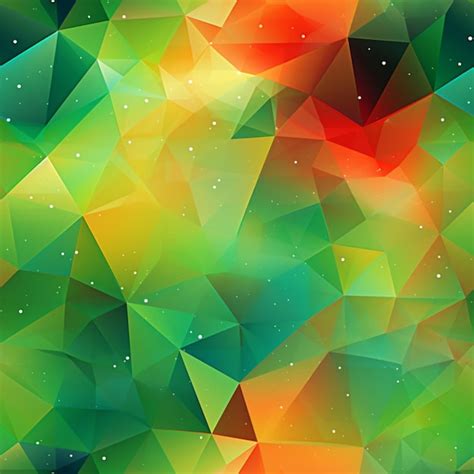 Abstract Background With Triangles And Dots Generative Ai Premium Ai Generated Image