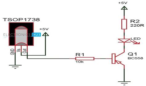 Ir Music Transmitter And Receiver Circuit Diagram Back Yard