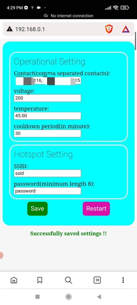 Voltage And Temperature Monitoring Alert System 6 Steps Instructables