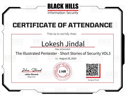 Lokesh Jindal On Linkedin Cyberdefense Blackhills Informationsecurity