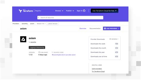 Axiom Terraform Provider