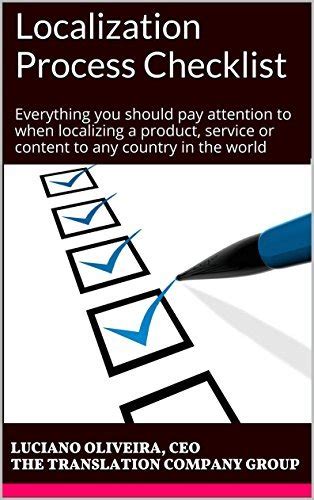 Localization Process Checklist Everything You Should Pay Attention To When Localizing A Product