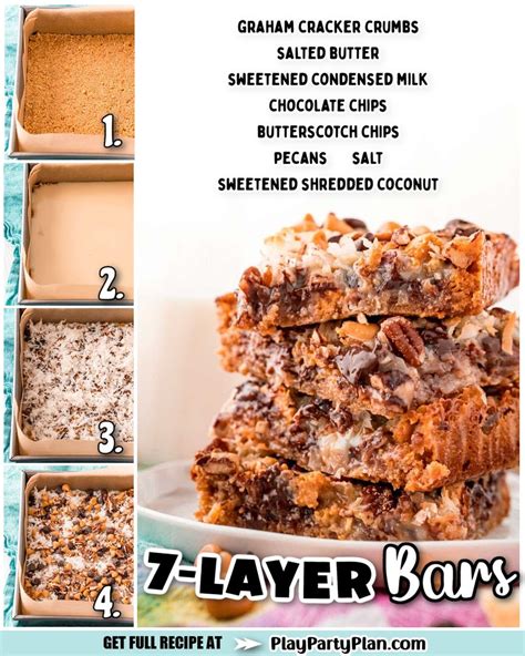 Play Party Plan Old Fashioned 7 Layer Bars A Must Try