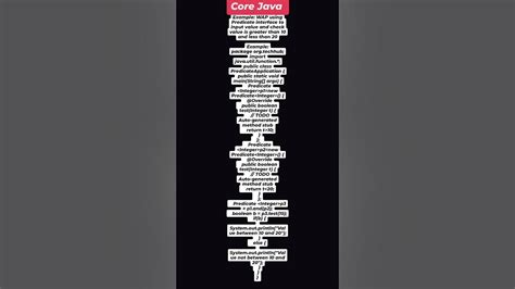 Using Predicate Interface In Java To Check Value Range With And Method Youtube