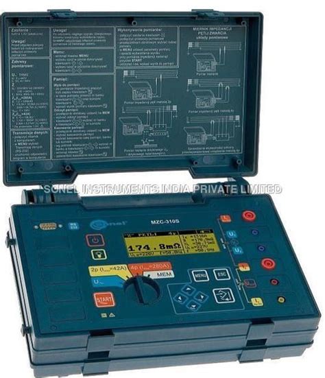 Plain Loop Impedance Analyzer At Best Price In Chennai Sonel