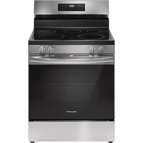 Reviews For Frigidaire 30 In 5 Burner Element Freestanding Electric Range In Stainless Steel