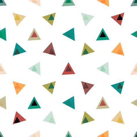 Premium Vector Triangular Background Seamless Geometric Pattern