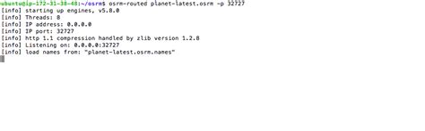 Running Osrm Instance Not Responding To Any Request · Issue 4276
