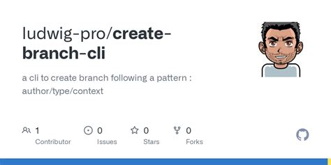 Github Ludwig Procreate Branch Cli A Cli To Create Branch Following