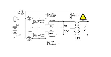 Induction Heater Circuit Electronics Projects Hub