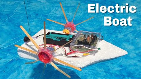 How To Make A Simple RC Boat With Double Engine Amazing Idea YouTube