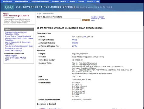 40 cfr appendix w to part 51 guideline on air quality models airport