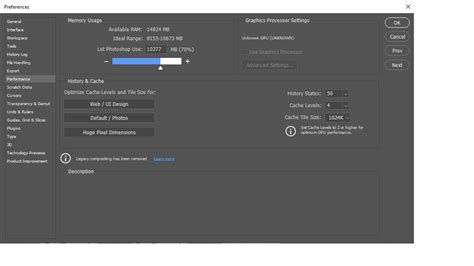 GPU Not Recognized In Photoshop 22 3 1 On Windows Adobe Community