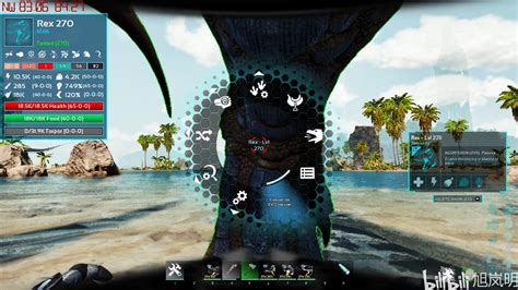 方舟生存飞升模组生物介绍——进化霸王龙！（全网首发！） 哔哩哔哩