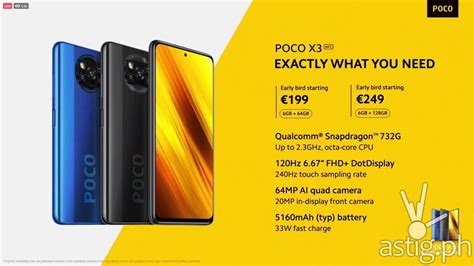 Poco X Nfc Priced At P Pinoys Among First In The World To Get On Astig Philippine