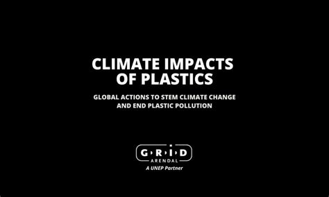 Launch And Panel Discussion Climate Impacts Of Plastics Global