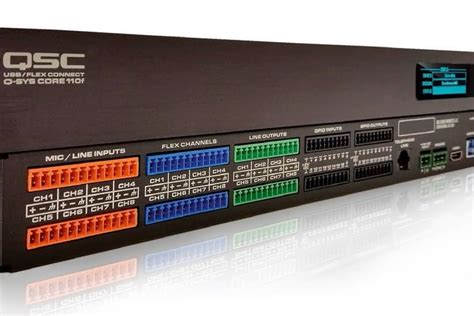 Instalacyjny Procesor Dsp Qsc Q Sys Core F