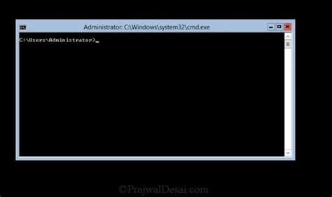 Installing Windows Server 2012 In Core Mode