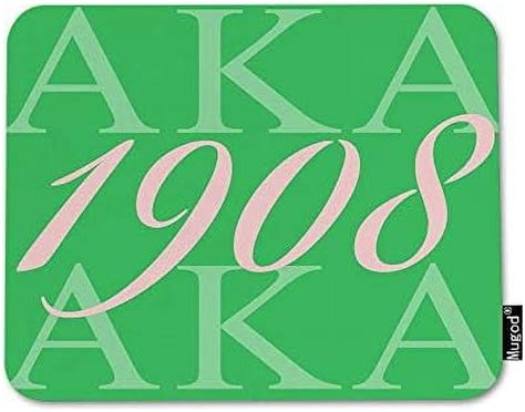Aka 1908 Mouse Pad Also Known As Abbreviation Hip Hop Style Pink Green