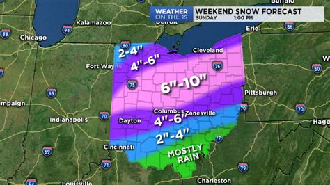Ohio Snow Belt Map