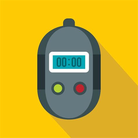 Stopwatch Icon Flat Style 14704193 Vector Art At Vecteezy