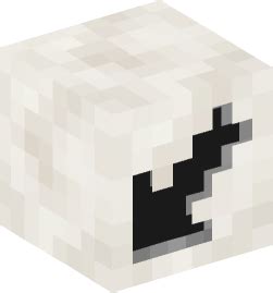 Quartz Arrow Left Down — Minecraft Head