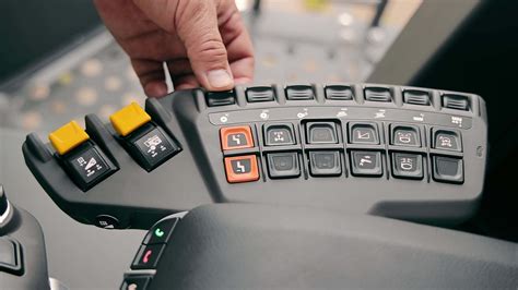 keys for controlling the functions of the combine the combiner