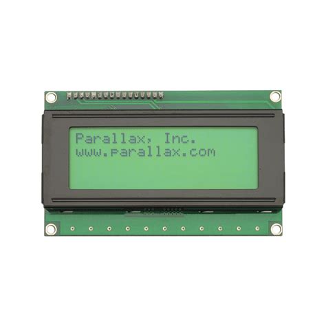 X I C LCD Display Module With Blue Backlight Parallax