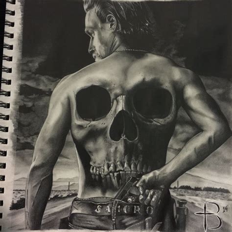 Jax Teller Pencil Drawing With Images Sons Of Anarchy Anarchy Jax