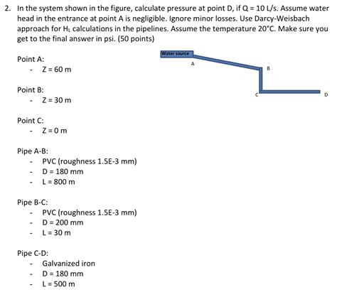 Solved Plz Help In The System Shown In The Figure Calculate Course Hero