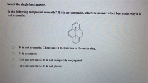 Solved Select The Single Best Answer Is The Following