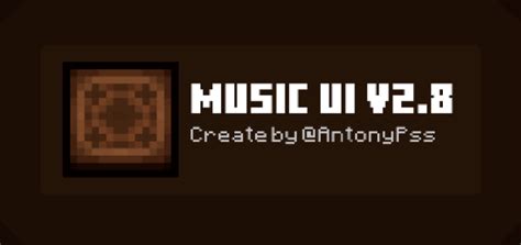 Music Player Ui V28 Addon For Minecraft