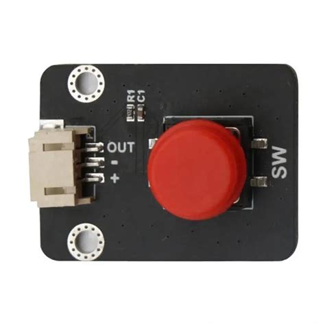3 Pin Button Key Switch Module Red Robotshop