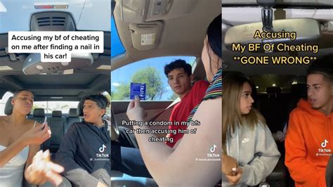 Accusing My Boyfriend of cheating Tiktok Prank - YouTube