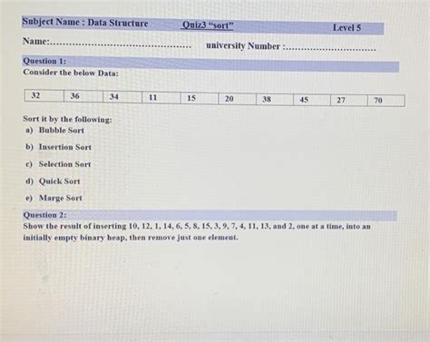 solved question 2 a show the result of inserting 3 1 4