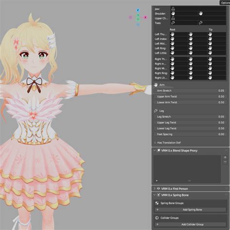Bug Report Mesh Textures And Armature Are Imported But Data Such As Meta Humanoid Blend