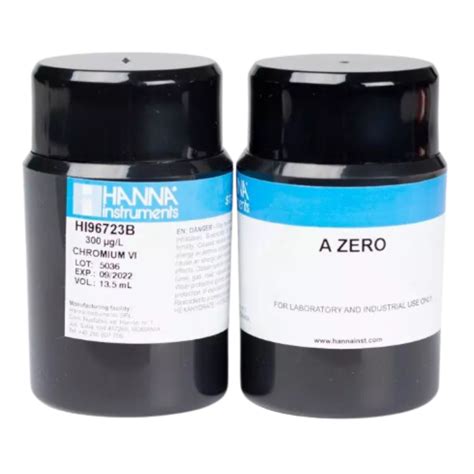 Chromium Vi High Range Cal Check™ Standards Hi96723 11 T2 Tech
