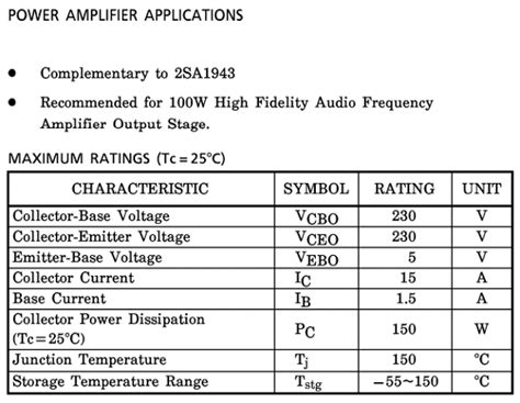 C5200 Transistor Datasheet Pdf