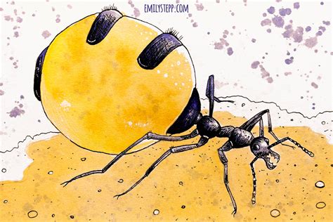 Inktober 2017 Juicy Day 23 Honeypot Ant By Emilystepp On Deviantart
