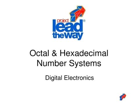 Ppt Octal And Hexadecimal Number Systems Powerpoint Presentation Id9393939