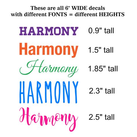 The Ultimate Guide To Decal Sizing Width Vs Height And Font Choice Exp Duchi Designs