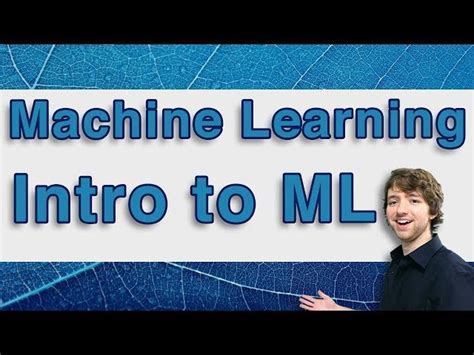 Free Video Machine Learning From Caleb Curry Class Central