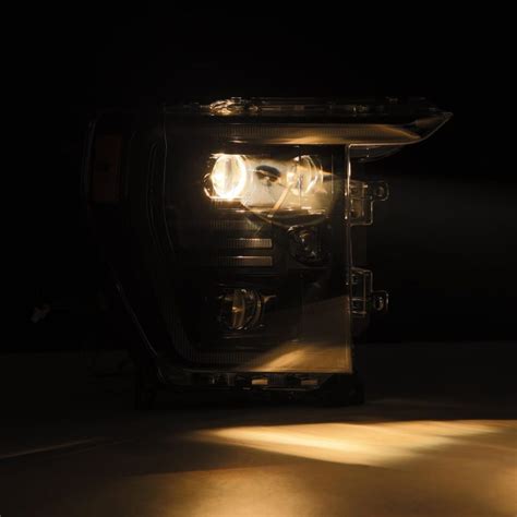 Alpharex 21 22 Ford F150 Pro Series Projector Headlights Alpha Black W