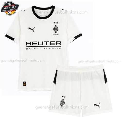 Borussia Mönchengladbach Heim Fußballtrikot Kinder Set 25 26