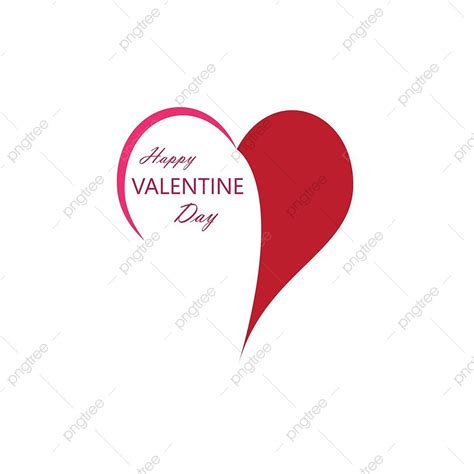 Love Valentines Day Vector Png Images Valentines Day Logo Vector