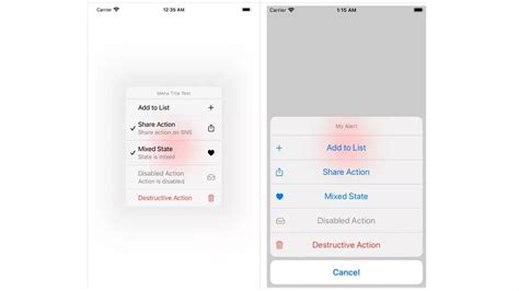 Uimenu Component For React Native