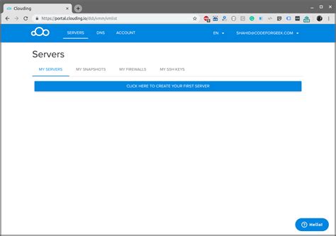 Hosting Nodejs App On Platform Codeforgeek