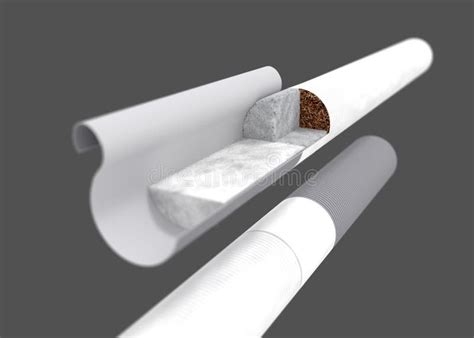 Cigarette Filter Seamless Pattern Stock Vector Illustration Of