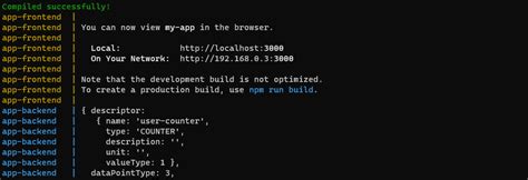 node js react nodejs app frontend does not load with docker compose