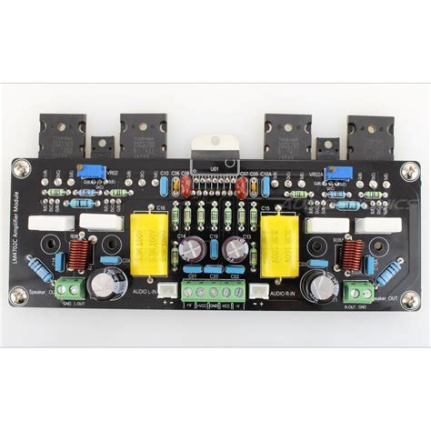 Ma Lm04 Stereo Amplifier Board Lm4702c 2x 100w Audiophonics